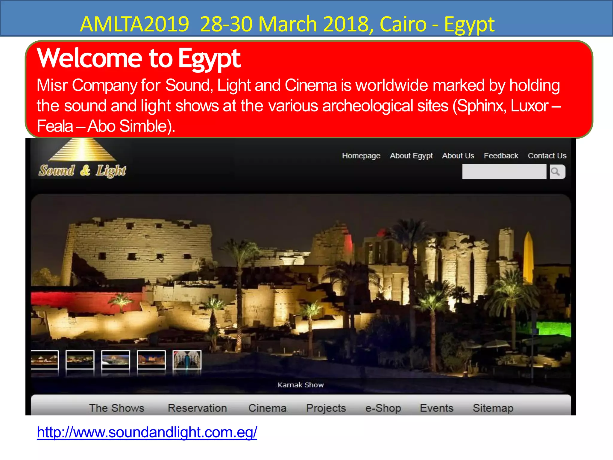 CFP: Advanced Machine Learning 28-30 March Cairo, Egypt | PPT