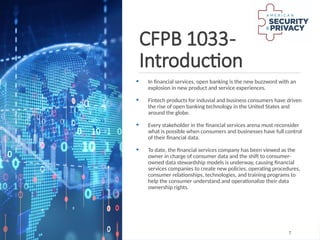 CFPB 1033 Certification - Module 6 Powerpoint Presentation | PPTX