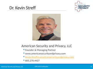 CFPB 1033 Certification - Module 7 Powerpoint Presentation | PPTX