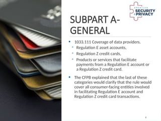 CFPB 1033 Certification - Module 7 Powerpoint Presentation | PPTX