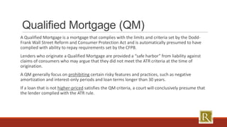 Understanding the CFPB's New Lending Standards | PPTX | Home Financing ...