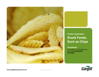 Frequently Asked Questions About Potassium Chloride & Food | PDF