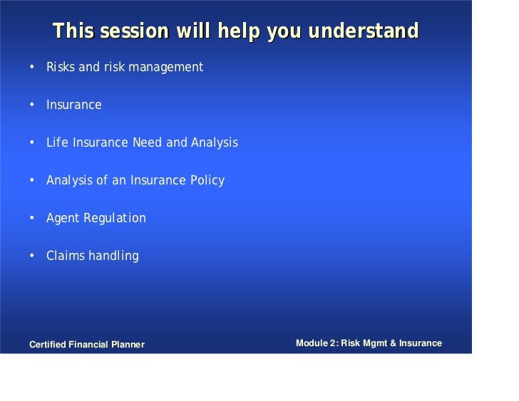Risk Management and Insurance