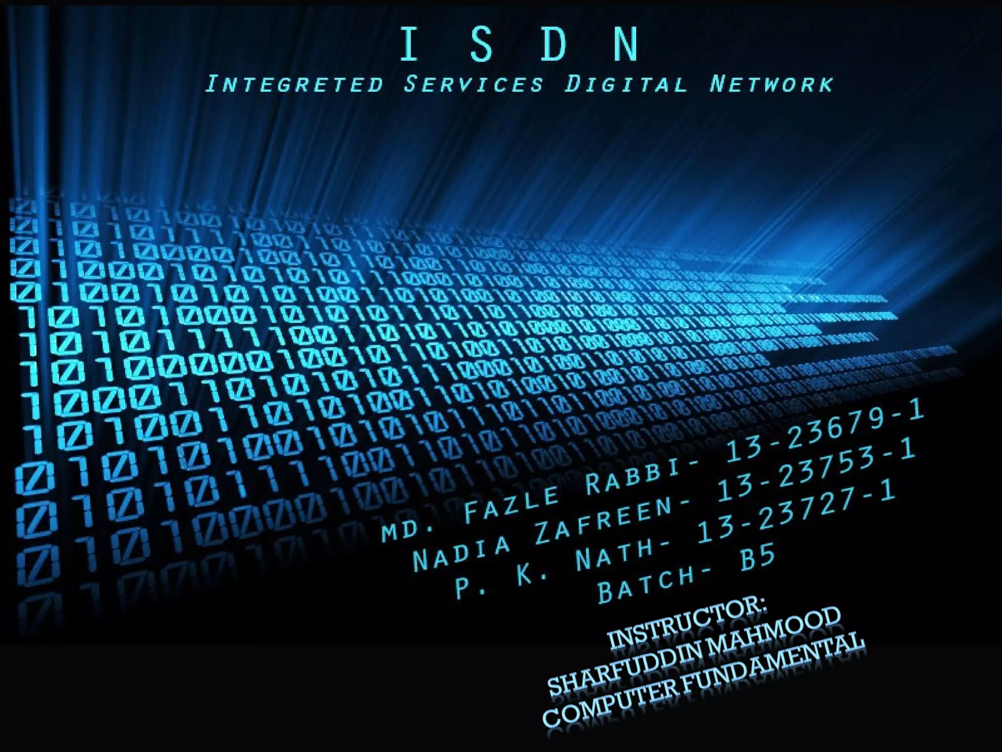 Cf presentation About Integrated Services Data Digital Network (ISDN) | PPT