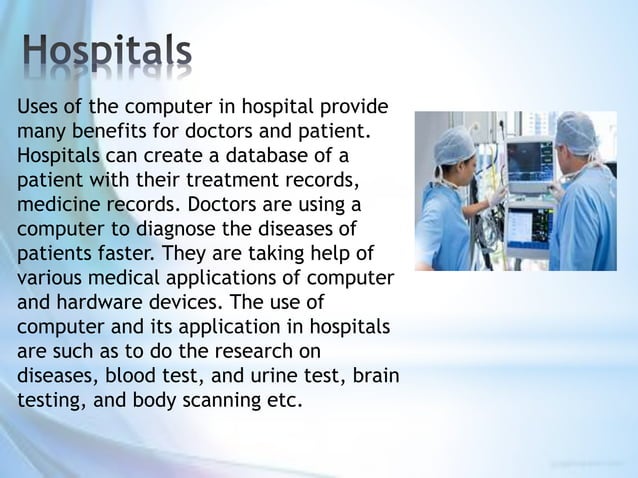 COMPUTER AND ITS USES | PPTX