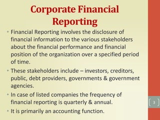 Corporate Financial Reporting | PPTX