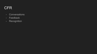 Conversational Feedback Recognition | PPT
