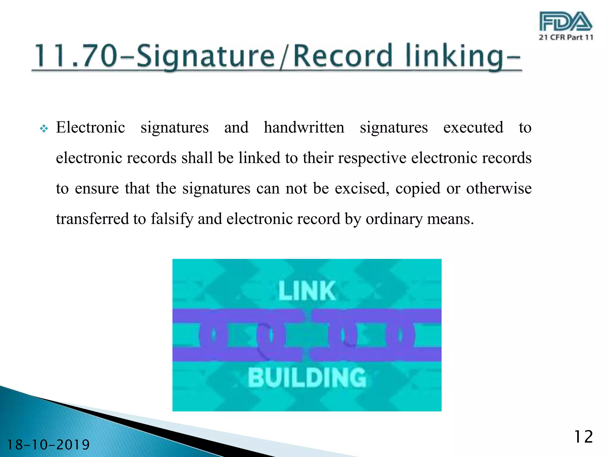 Cfr 21 part 11 | PPTX