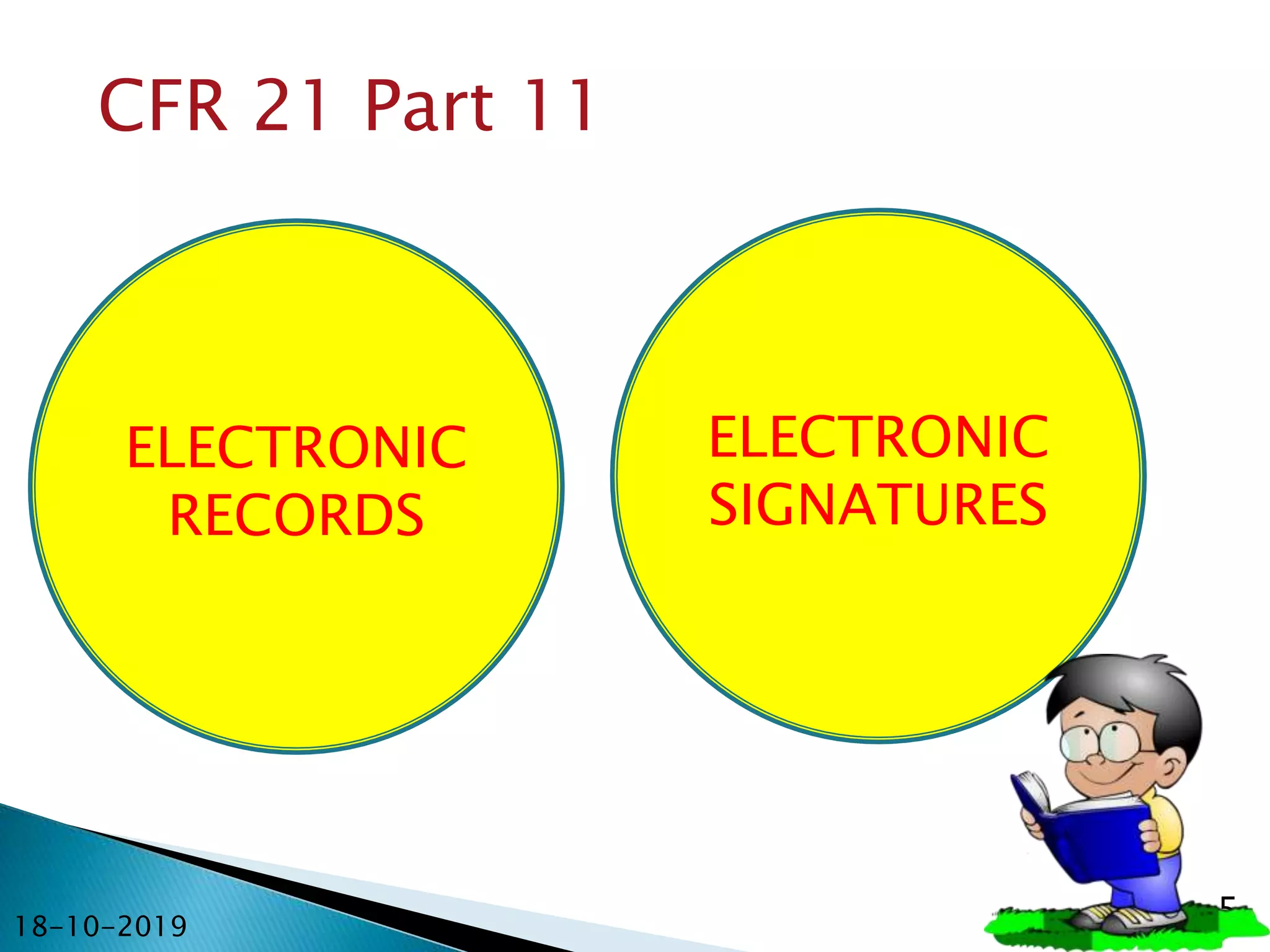 Cfr 21 part 11 | PPTX