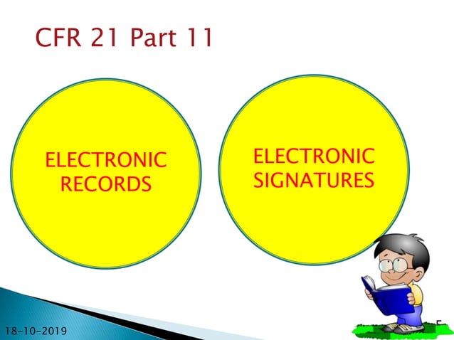 Cfr 21 part 11 | PPTX
