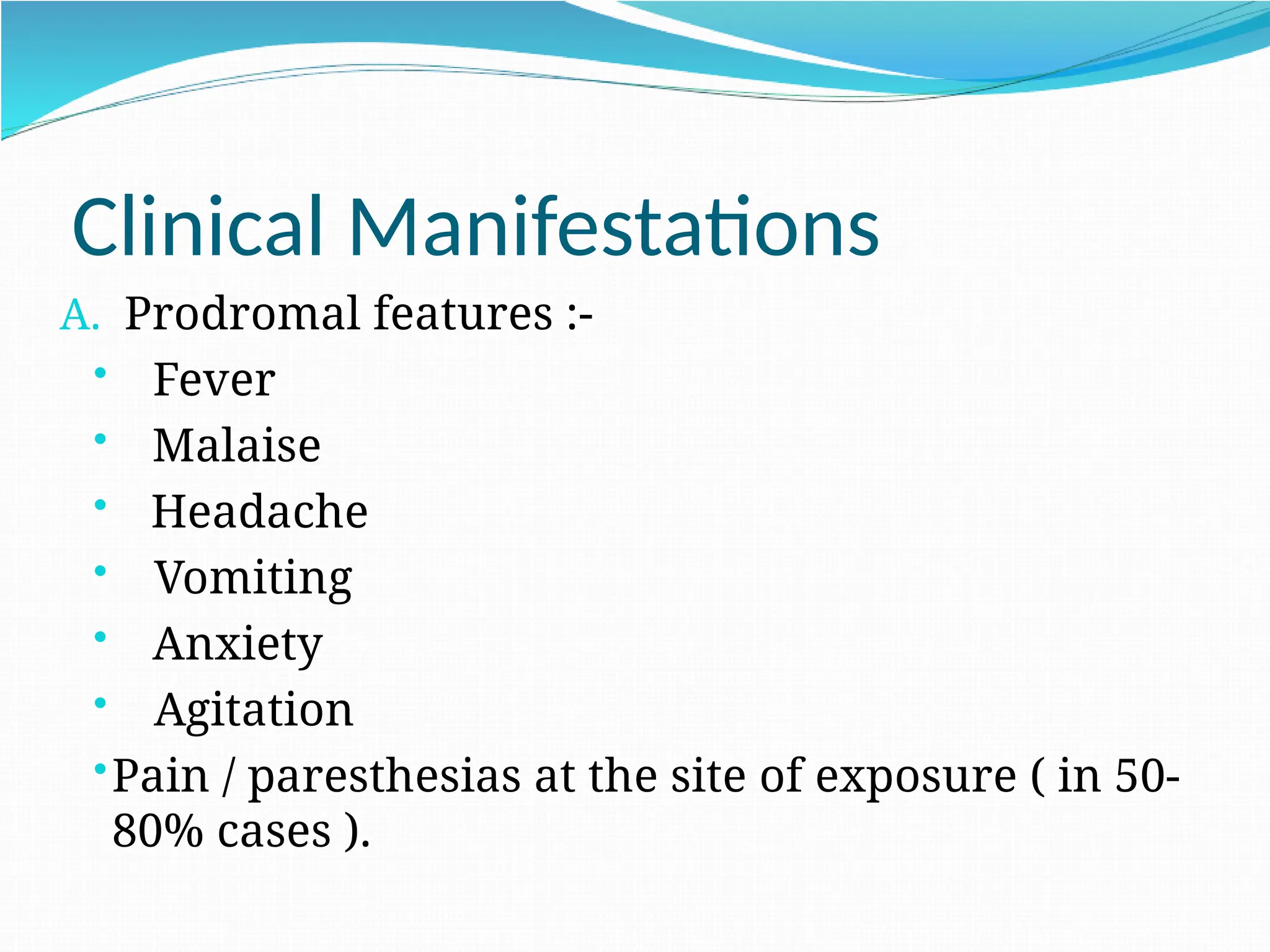 cf rabies management, clinical features, diagnosis.pptx