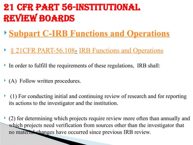 CFR PART 2.pptx cFR cfr cfr cfr cfr cfrr | PPTX
