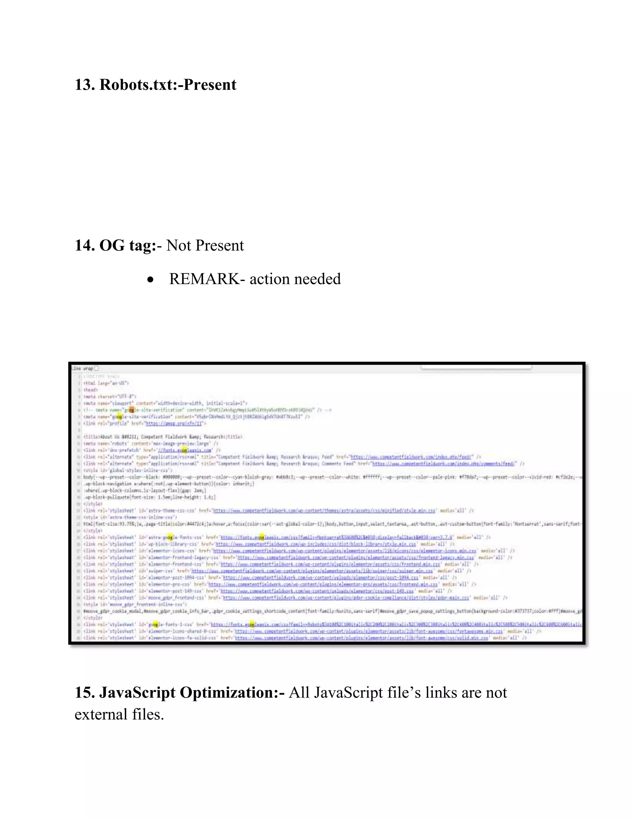 CFR SEO AUDIT REPORT .docx