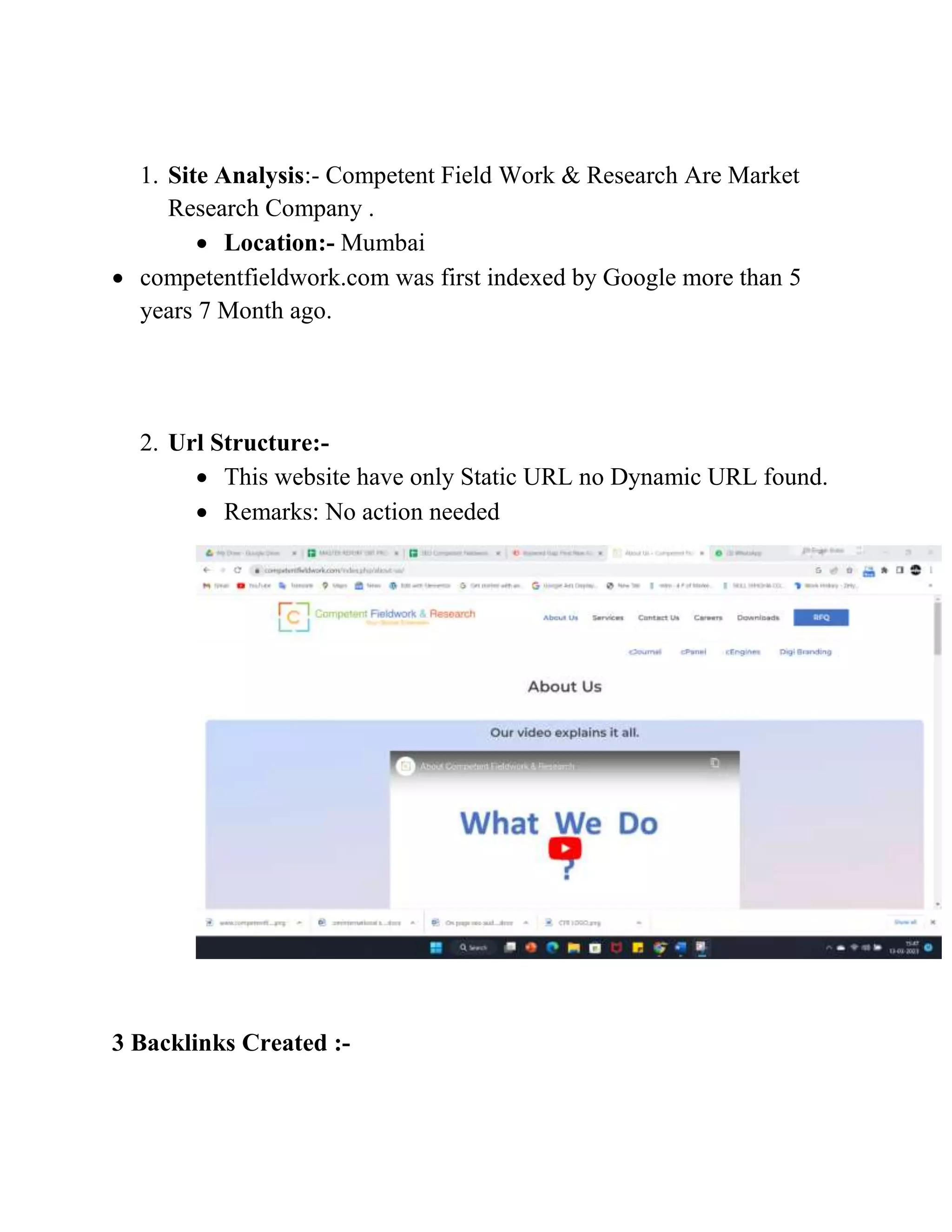 CFR SEO AUDIT REPORT .docx