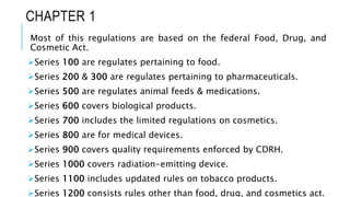 CFR title 21 parts | PPTX