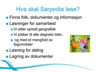 Samhandlingsløsninger med søk på tvers av kilder | PDF