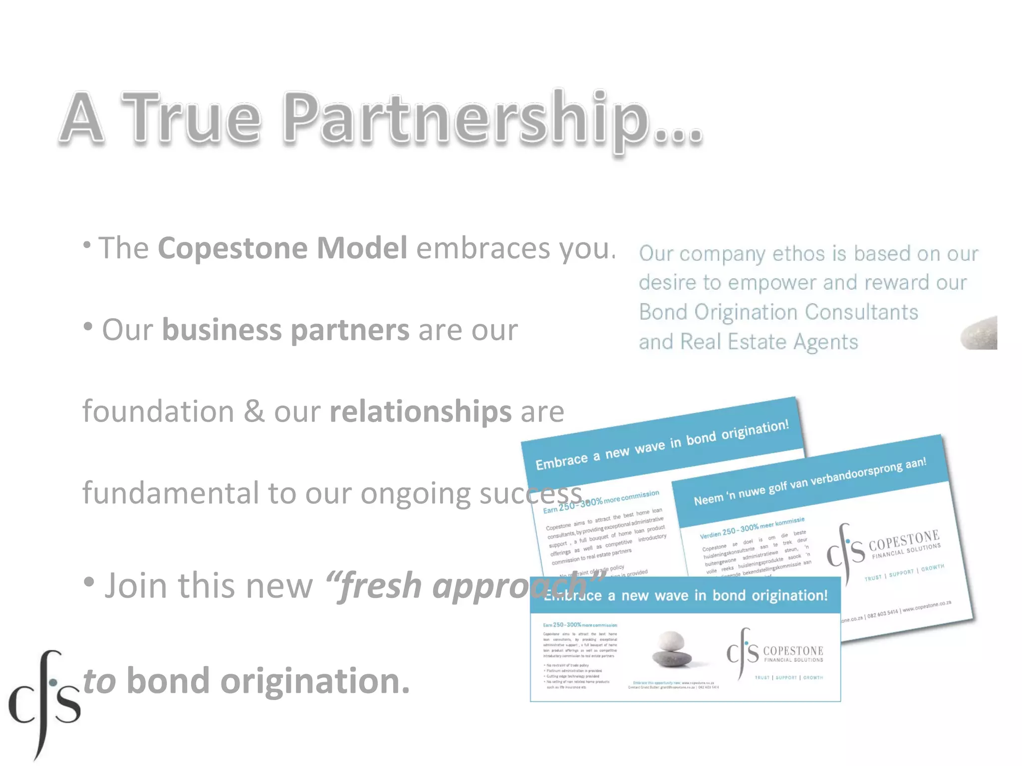 Copestone Value-Add Presentation | POT