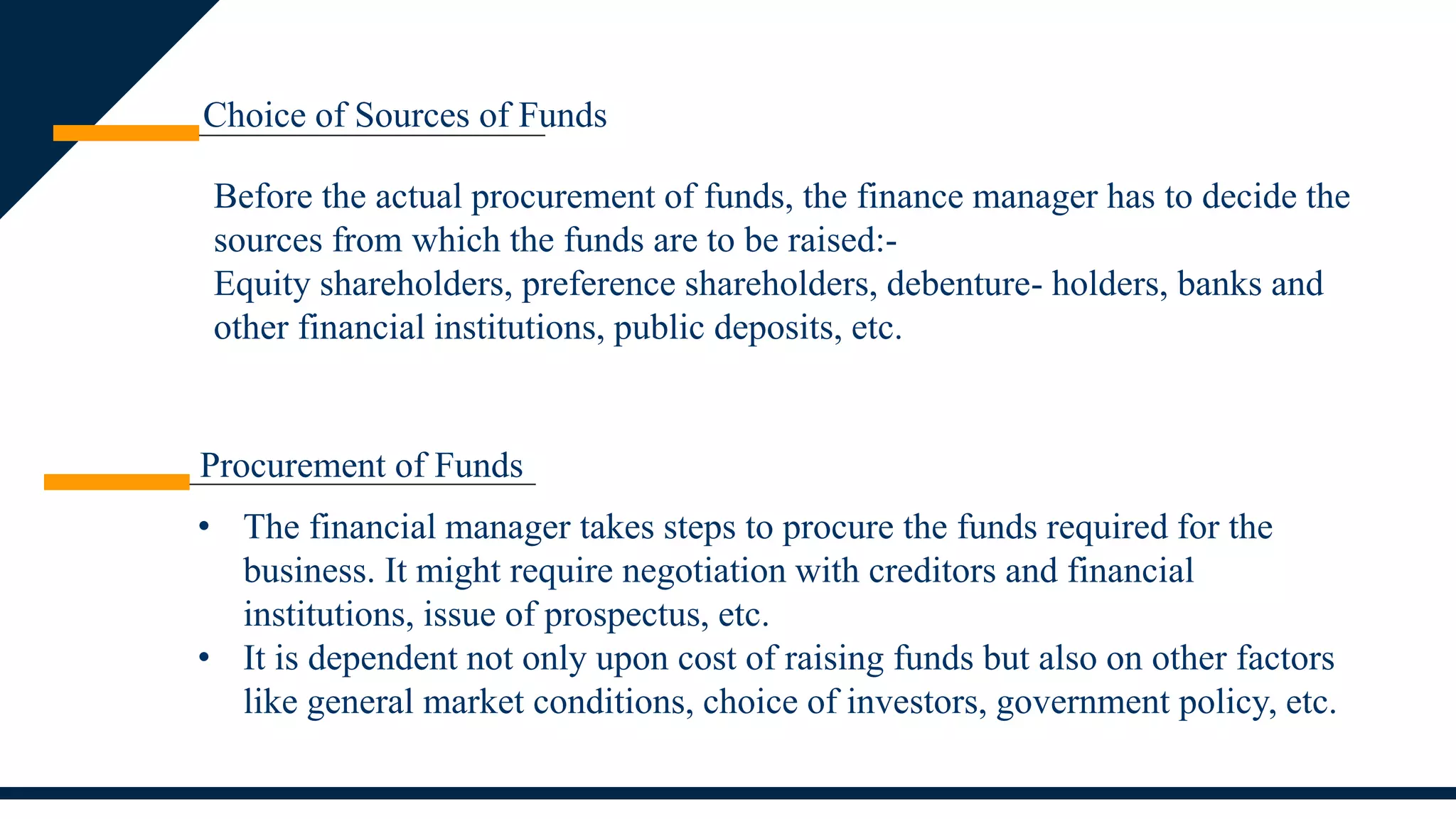 Role of Financial Managers | PPTX