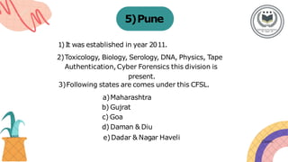 CFSLs in India & their jurisdiction | PPTX