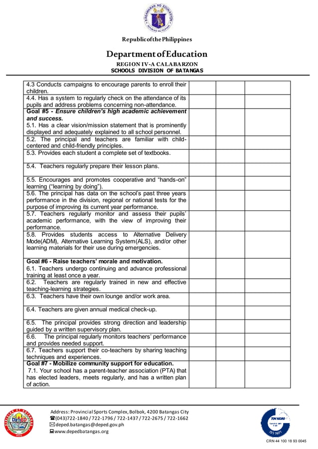 CFSS-Checklist-for-schools.docx | Daycare and Pre-School | Parenting