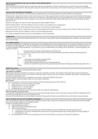 Cfs standard agreement | PDF | Home Financing | Personal Debt