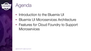 Migrating a Monolithic App to Microservices on Cloud Foundry | PPT