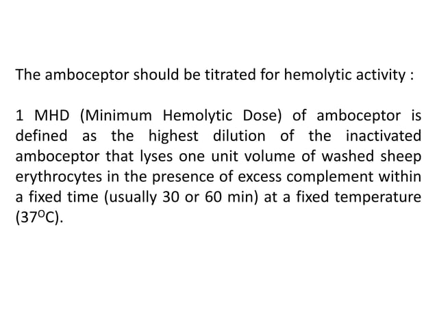 Complement Fixation Test Cft Ppt