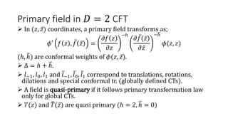 Conformal Boundary conditions | PPTX