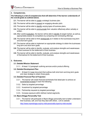 Writing an effective business plan | PDF