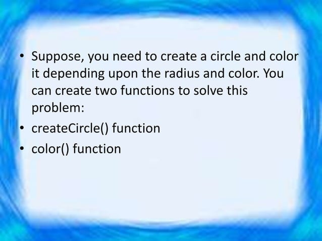 Function In C Programming Ppt