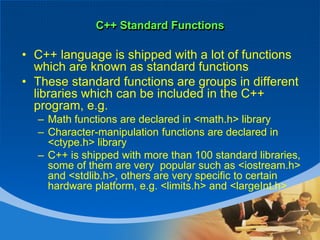 C++ Functions.ppt
