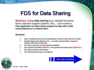 Understanding Flex Data Services | PPT