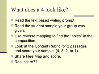 Text based composition flee map lesson[1][1] | PPT