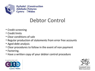CFW Managing your Cash-flow | POT
