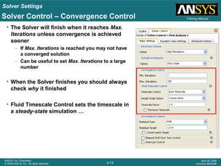Cfx12 04 solver | PPT