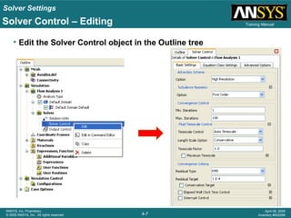 Cfx12 04 solver | PPT
