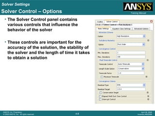Cfx12 04 solver | PPT
