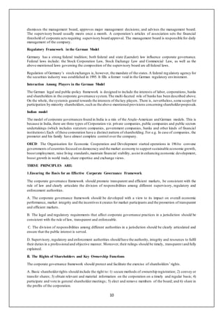 Corporate governance notes | DOCX