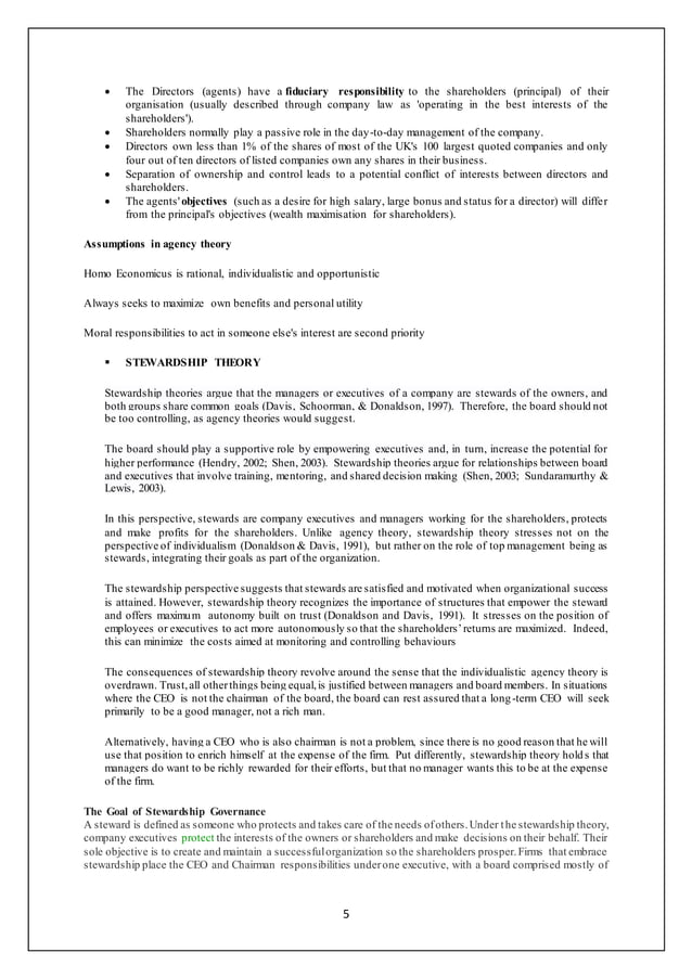 Corporate governance notes | PDF