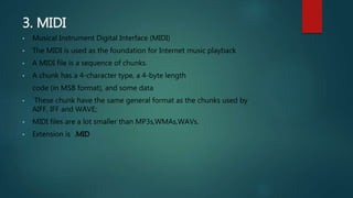 multimedia data and file format | PPTX