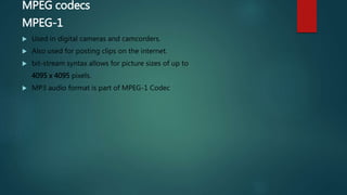 multimedia data and file format | PPTX