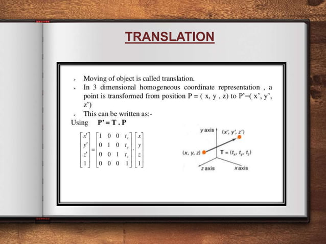 HOMOGENEOUS CO-ORDINATES IN COMPUTER GRAPHICS PPT | PPTX