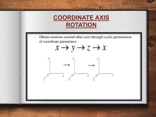 HOMOGENEOUS CO-ORDINATES IN COMPUTER GRAPHICS PPT | PPT
