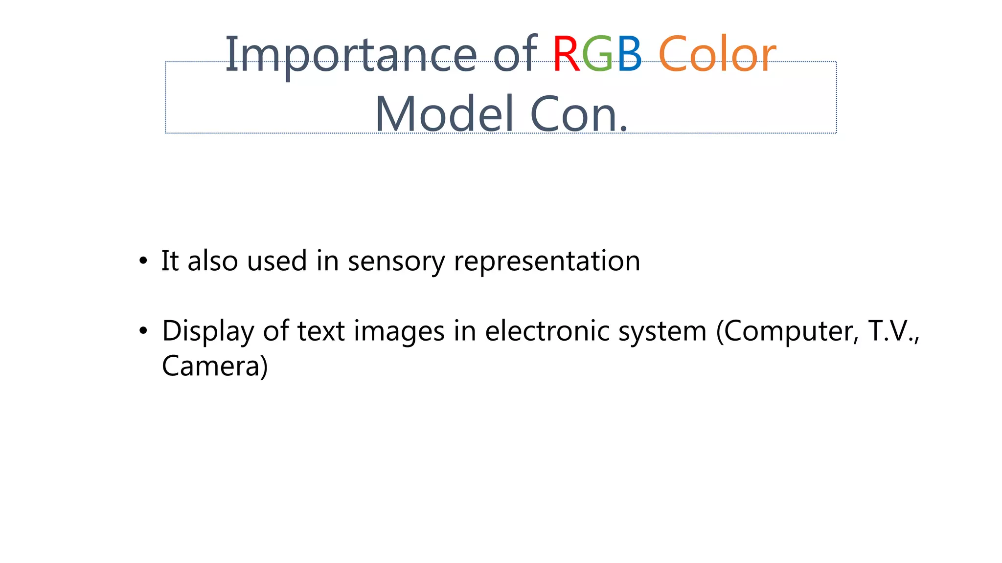 RGB & CMYK Color Model | PPTX | Graphics Software | Computer Software and Applications