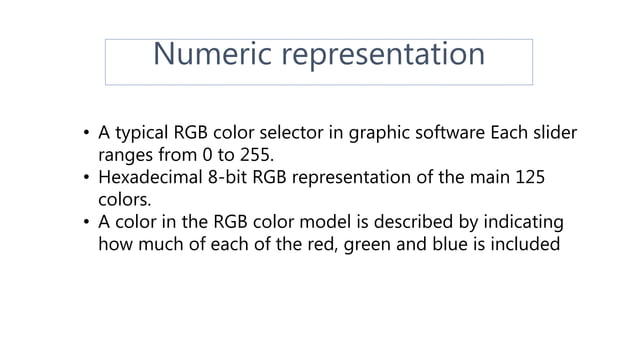 RGB & CMYK Color Model | PPTX | Graphics Software | Computer Software and Applications