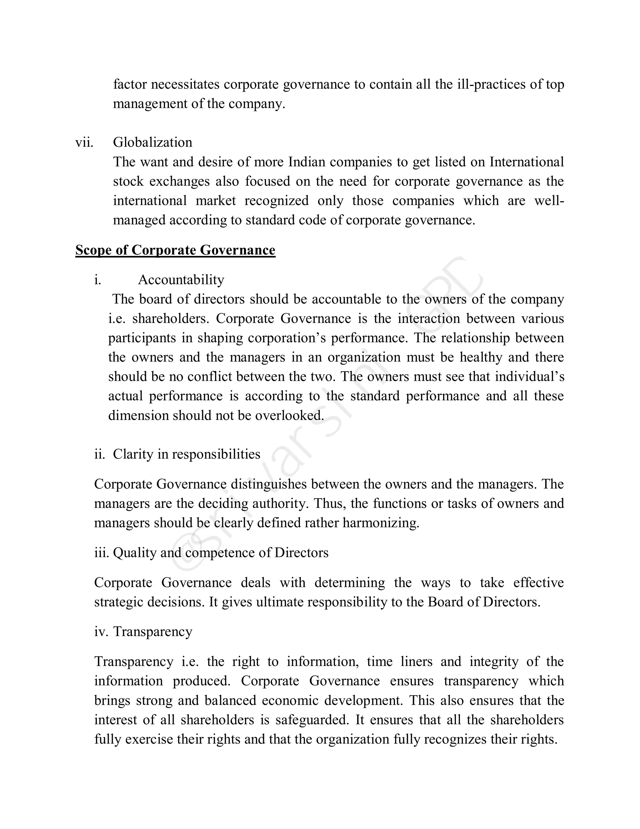 Corporate Governance | PDF