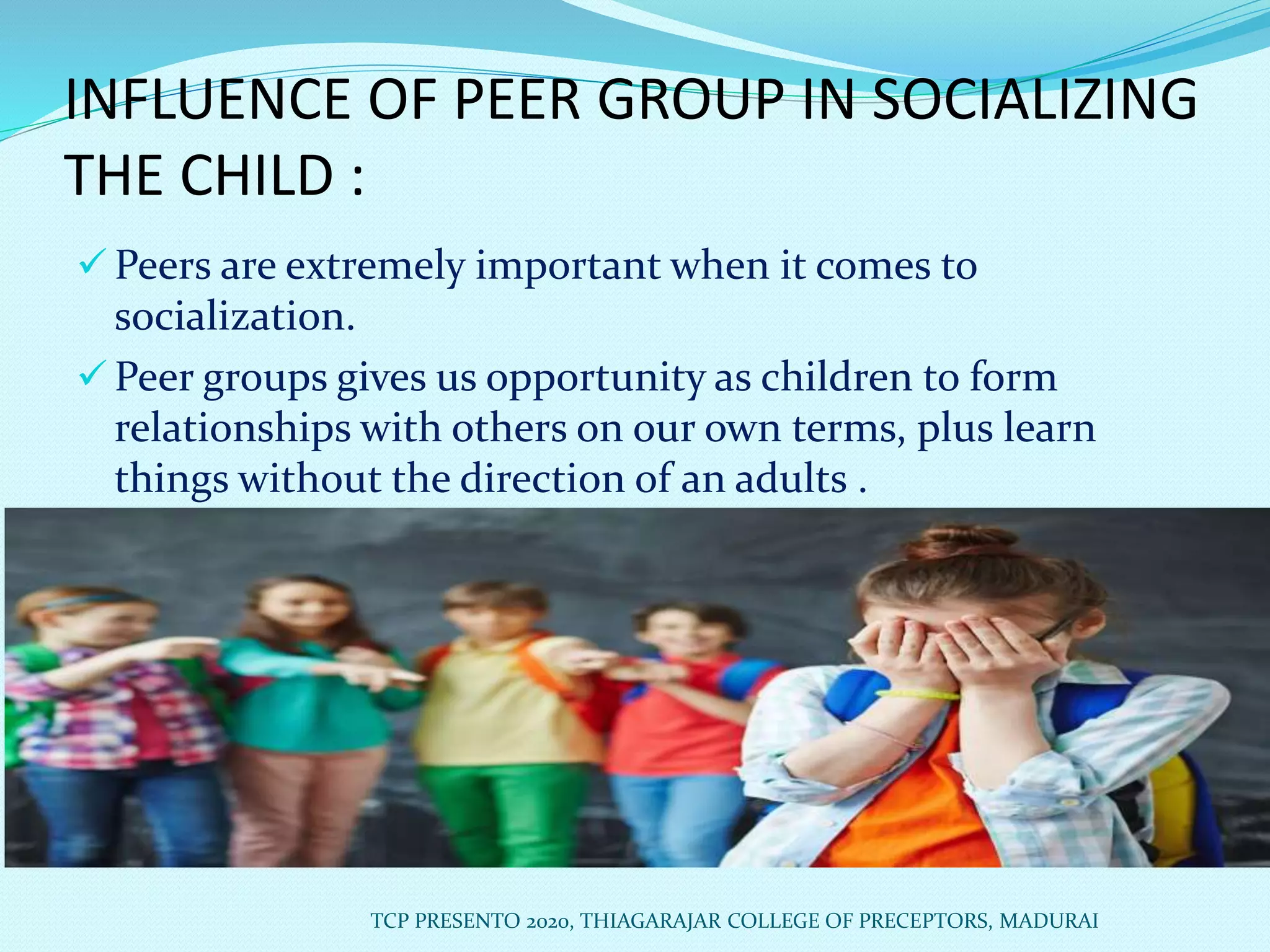 AGENCIES OF SOCIALIZATION | PPTX