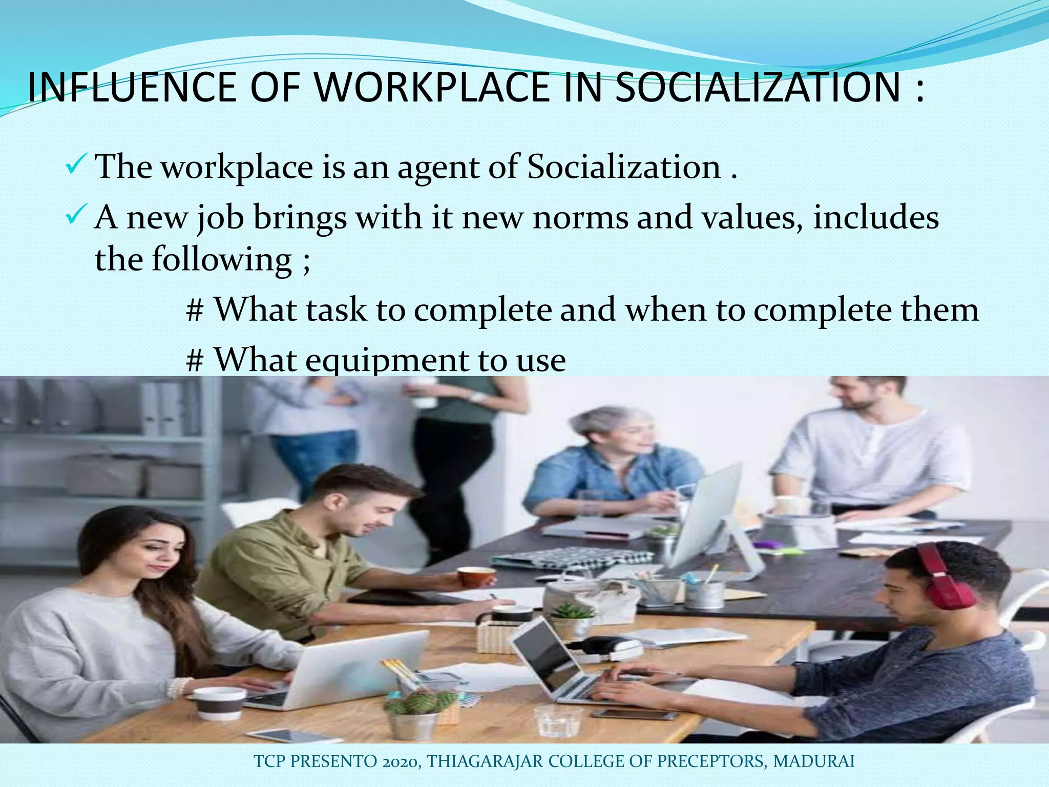 AGENCIES OF SOCIALIZATION | PPTX
