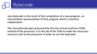 Byte code manipulation and instrumentalization in Java | PPTX