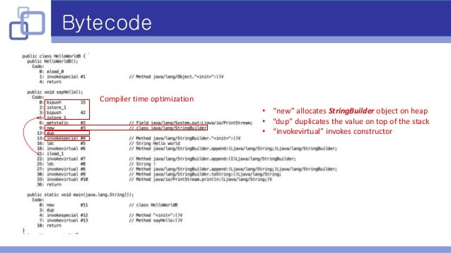 Byte code manipulation and instrumentalization in Java Byte code manipulation and instrumentalization in Java